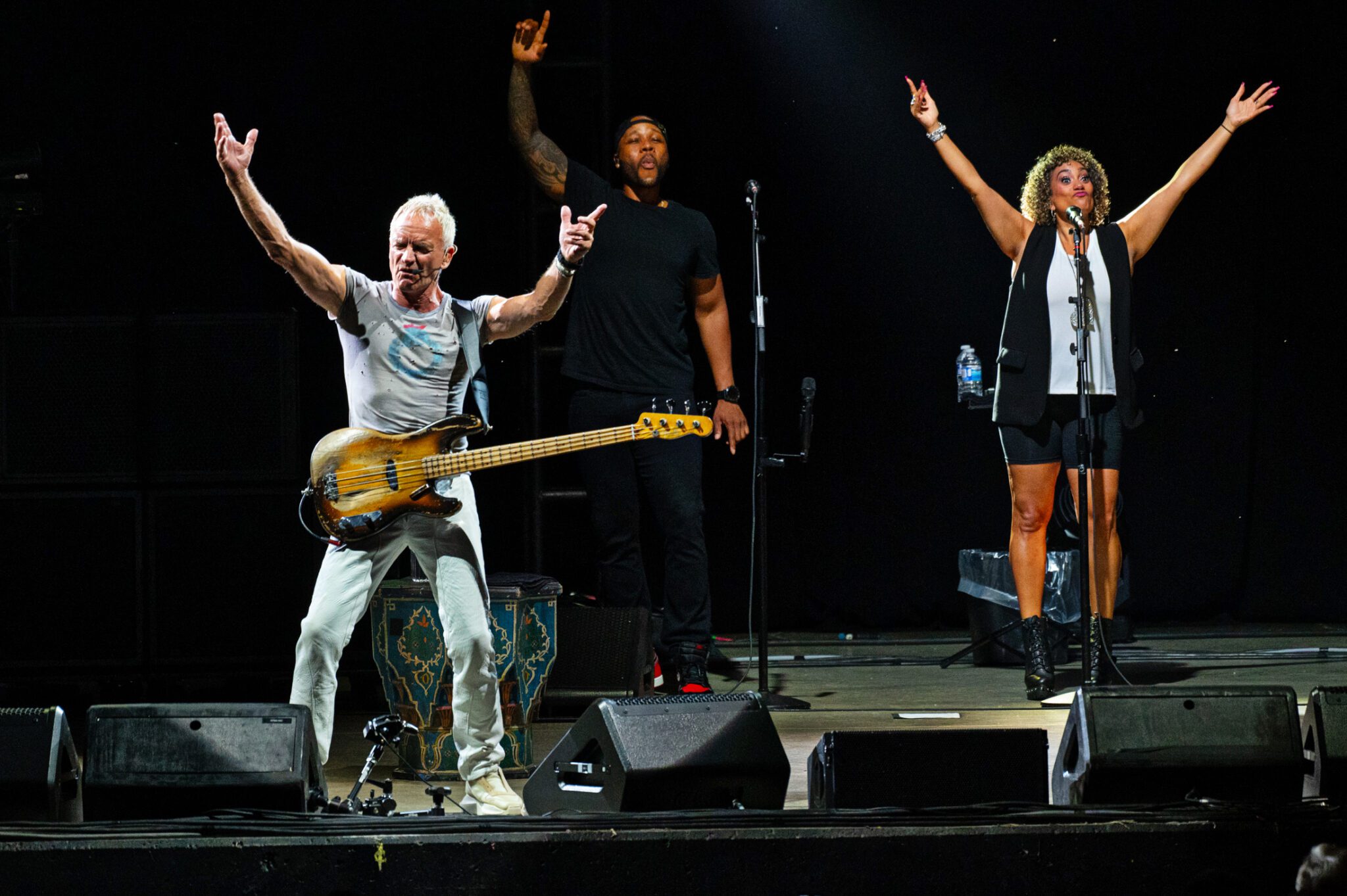 One Hot Night With Sting at Bud Stage - ADDICTED Magazine